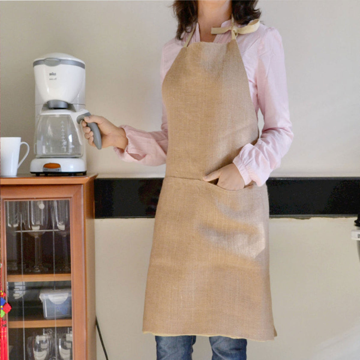 Shop Online for Handmade Kitchen Aprons in Multiple Colors for Women