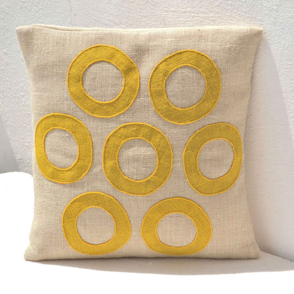 Shop online for handmade outdoor yellow geometric throw pillows