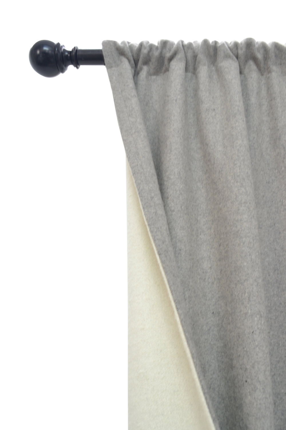 Draft Blocking Curtain Blackout Wool Curtains Custom Made Drape